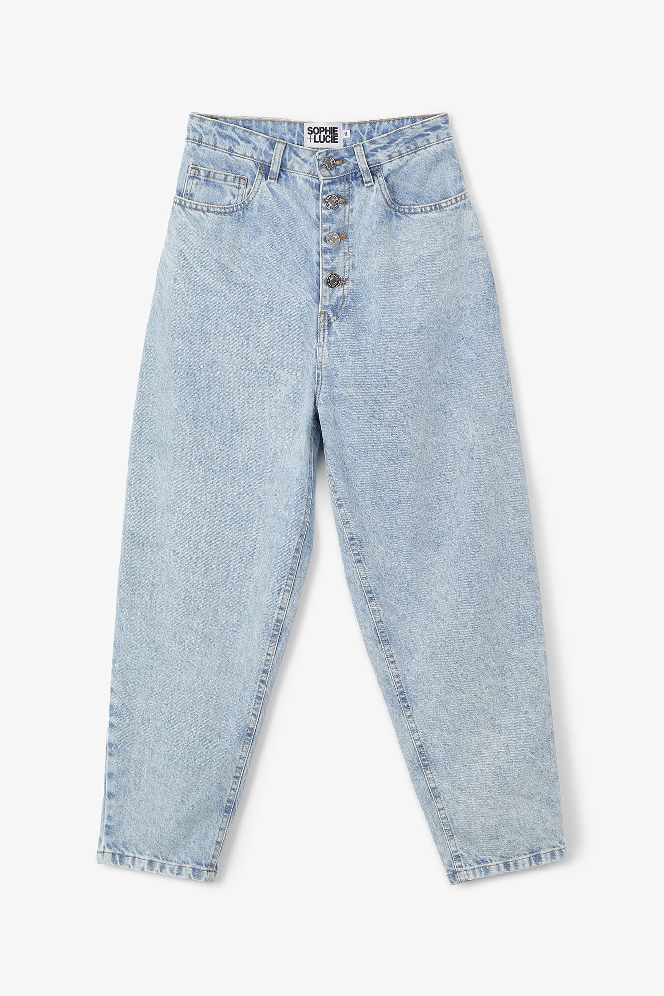 Blue Malibu Bleach Blue Jeans : Relaxed and Stylish - Sophie and Lucie